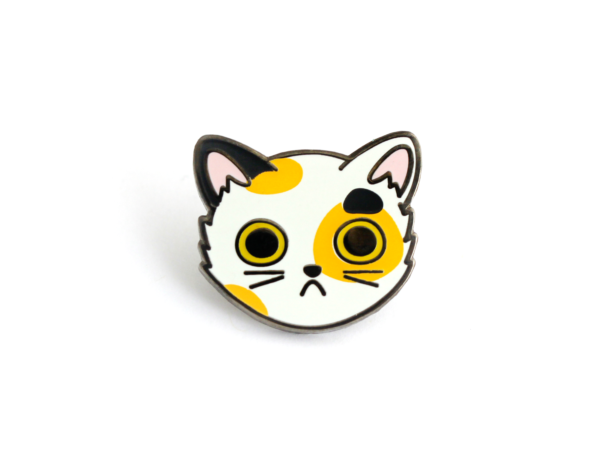 Calico Cat Face Pin – Shoal