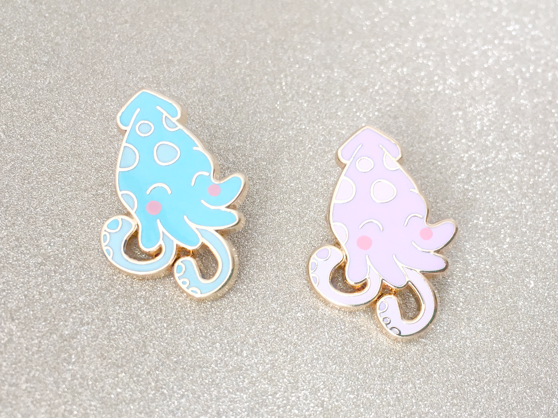Blue Squid Pin – Shoal
